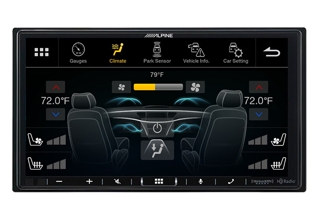 Alpine iLX-407 7" Mechless In-Dash Receiver