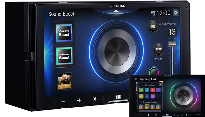 Alpine iLX-W670 7" Mechless In-Dash Receiver Sprinter