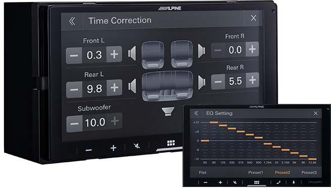 Alpine iLX-W670 7" Mechless In-Dash Receiver Sprinter