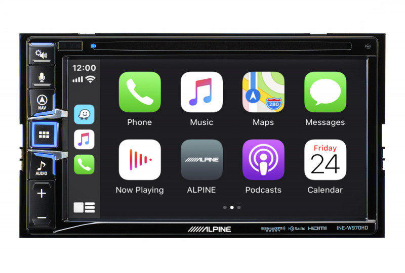 Alpine iNE-W970 7" CD/DVD Navigation Receiver