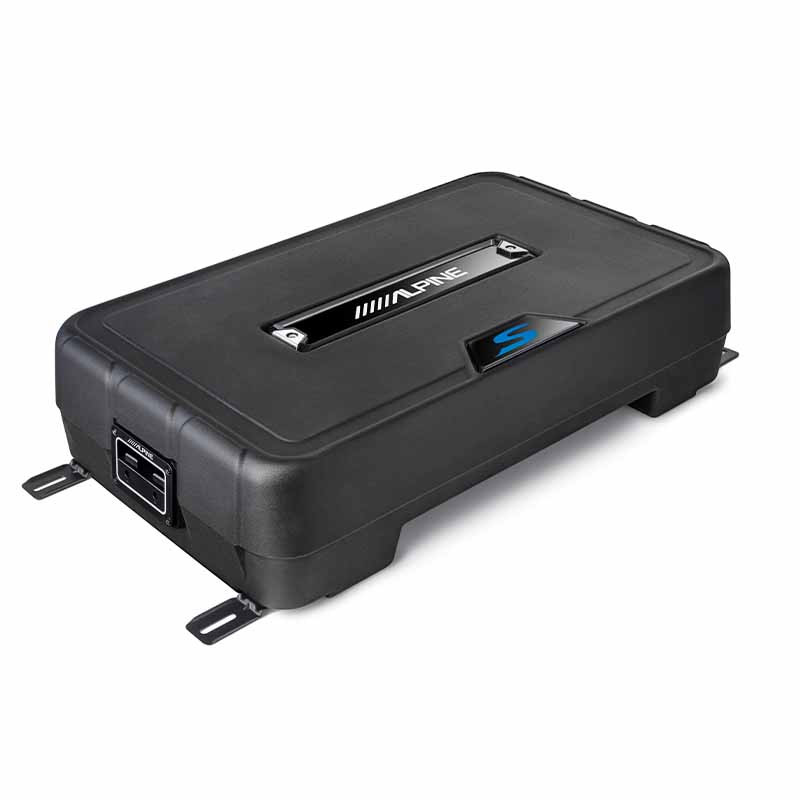 Alpine SS-SB12 12" S-Series Loaded Shallow Subwoofer Enclosure